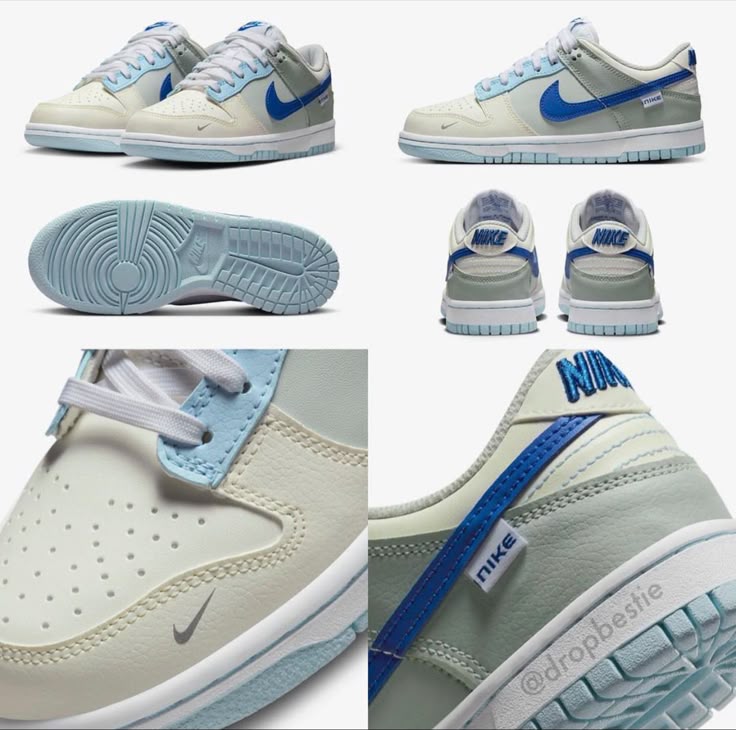 Nike Dunk Low "Ivory Hyper Royal" – Sneakers Homme/Femme – bello shoes